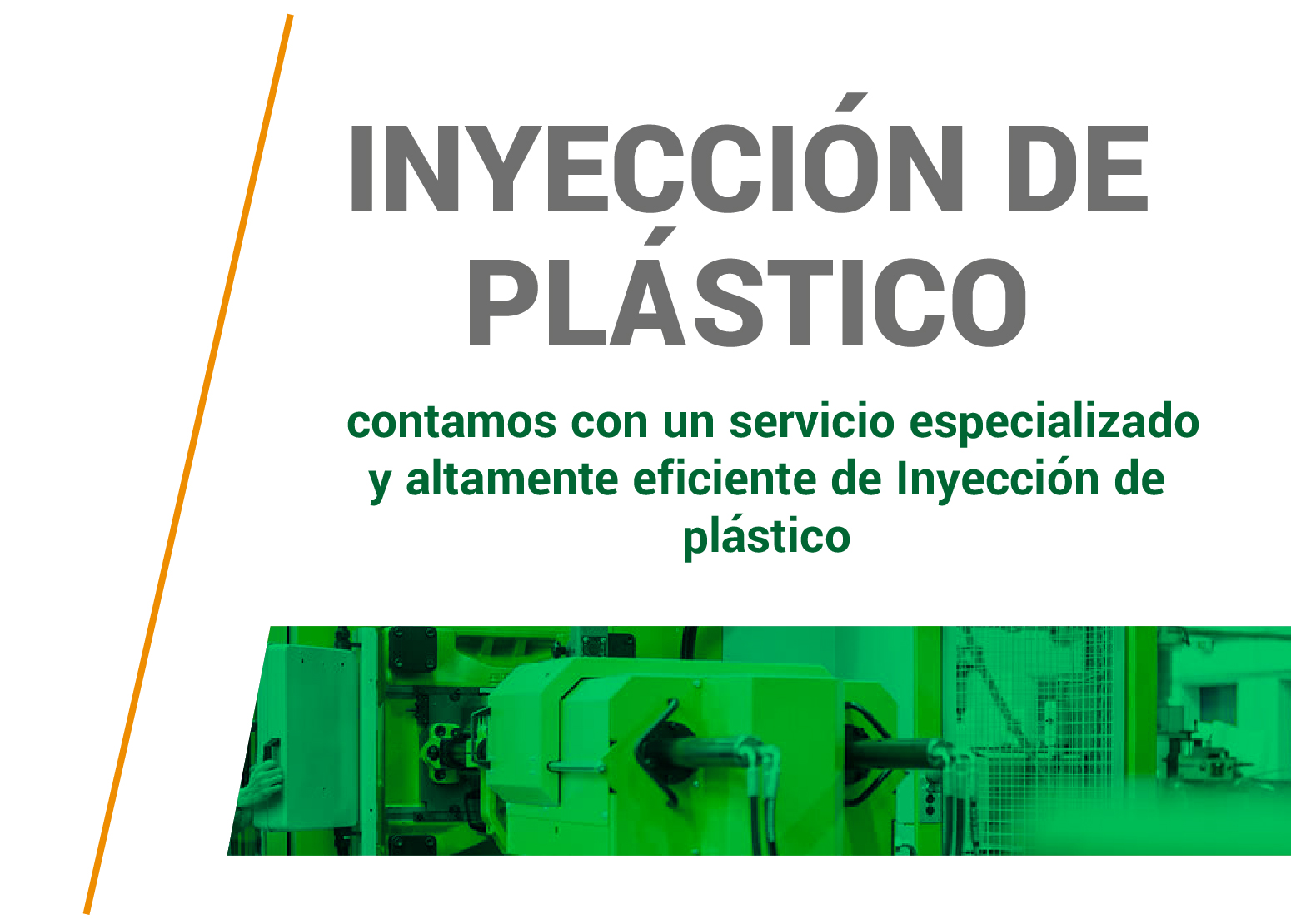 Proceso de Inyección de plástico